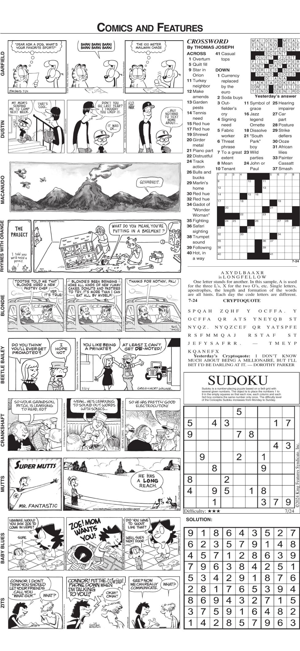 Comics Wed 7-24-24 | Comics | washtimesherald.com