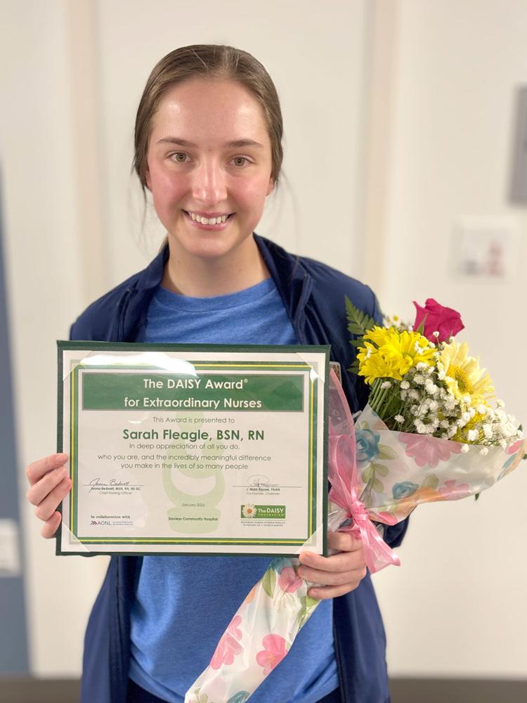 Fleagle named DAISY Award winner | Local News | washtimesherald.com