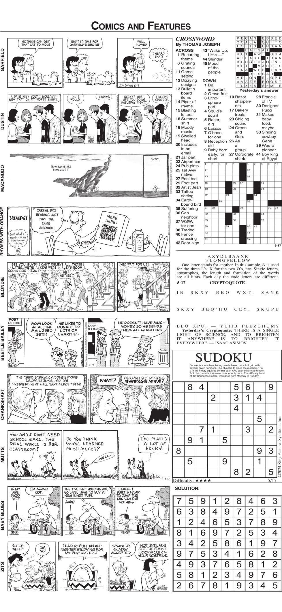 Comics Fri 5-17-24 | Comics | washtimesherald.com