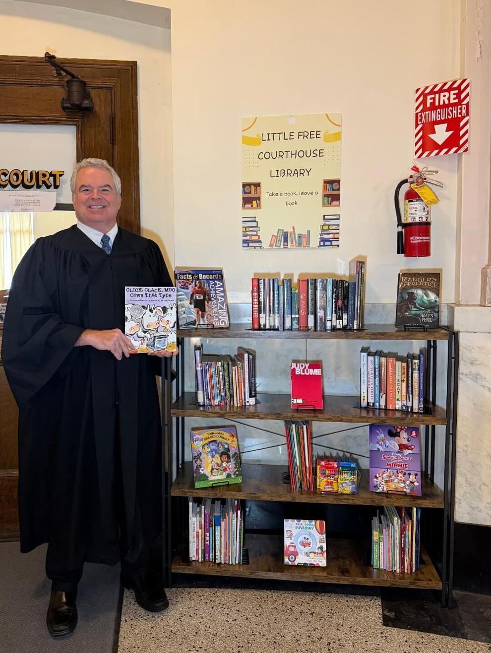 Judge sets up Little Free Library at Sullivan County Courthouse | News ...