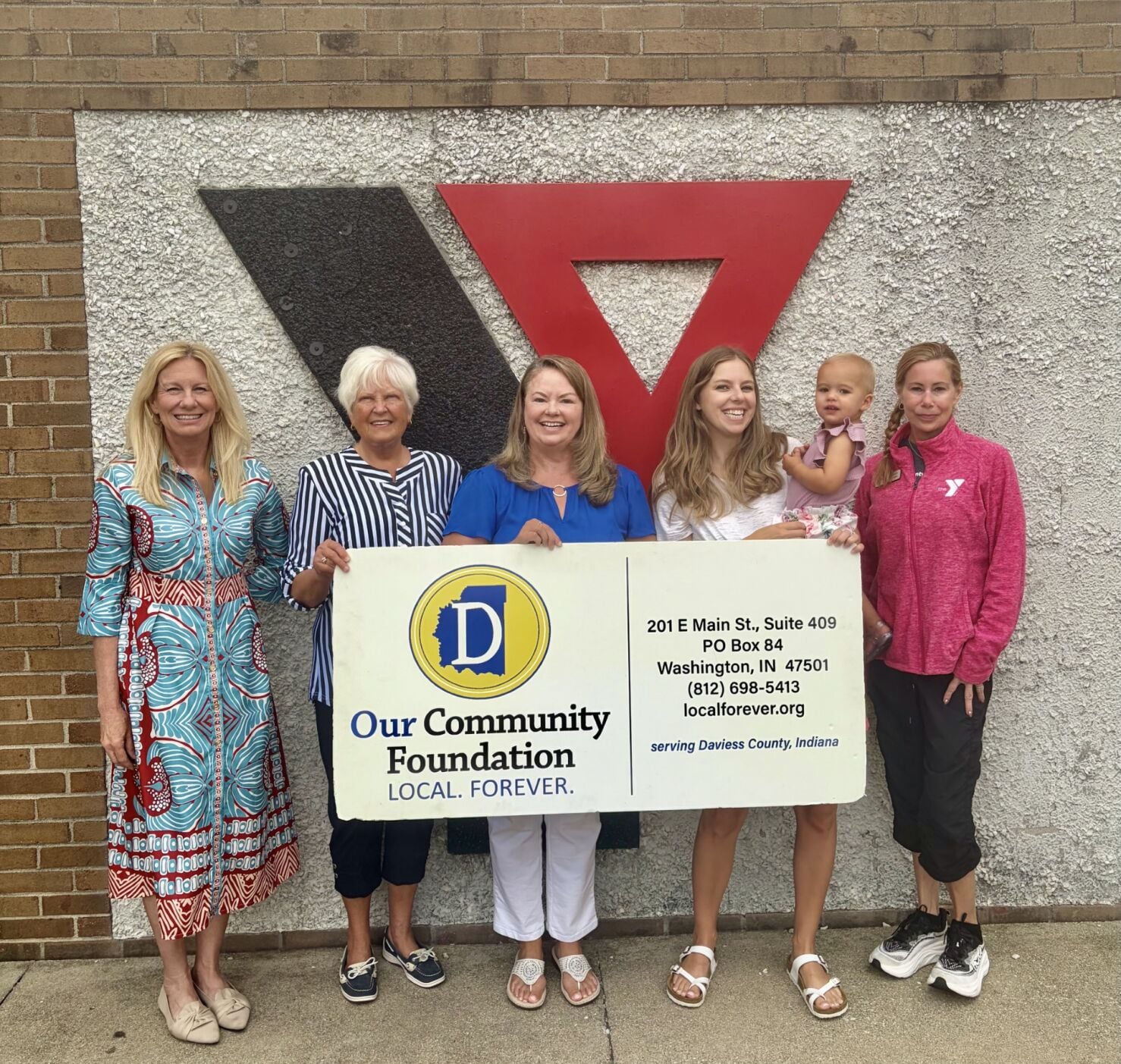 Our Community Foundations grant to Daviess County Family YMCA | Local ...