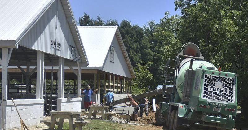 4-H mega barn nears completion | Local News | washtimesherald.com
