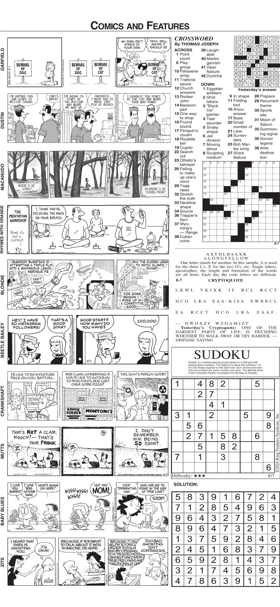 Comics Wed 8-7-24 | Comics | washtimesherald.com