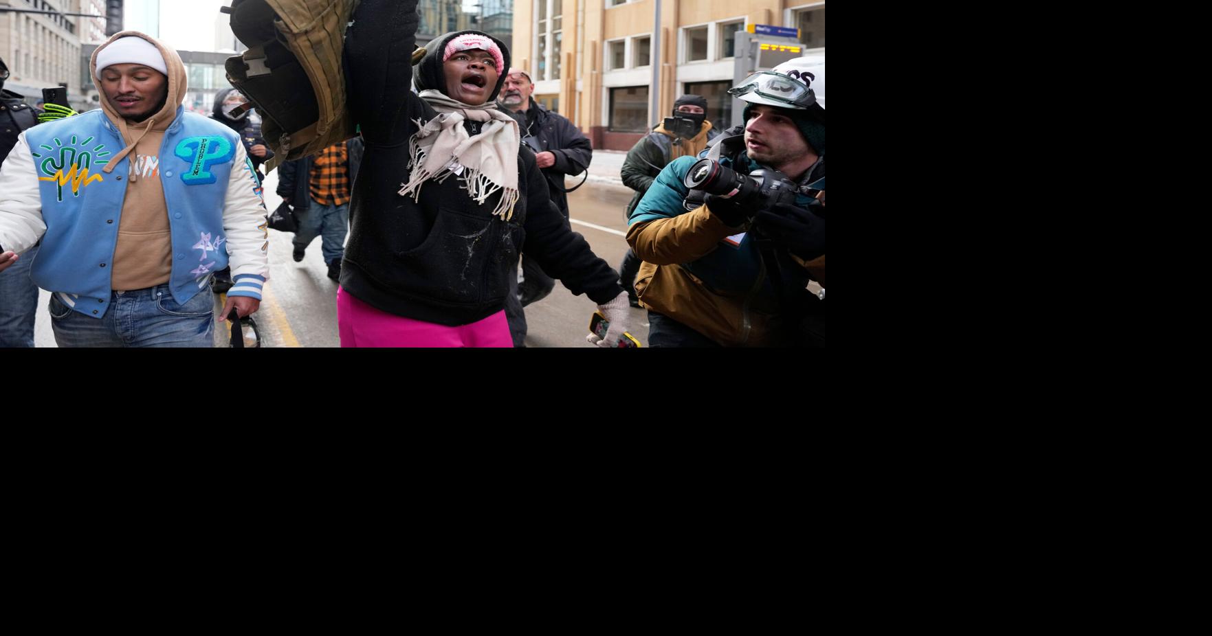 Counterprotesters chase off conservative influencer during Minneapolis ...