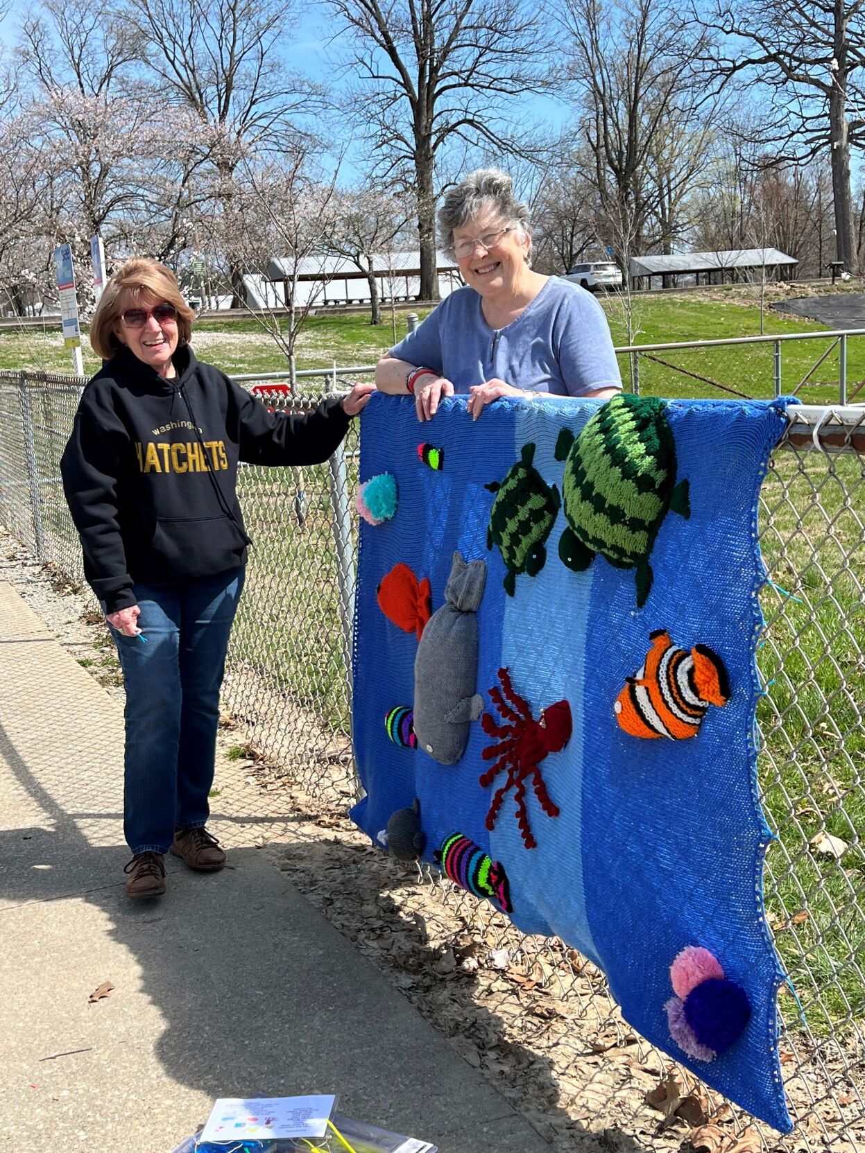 Yarn Art in the Park: Under the Sea | Local News | washtimesherald.com