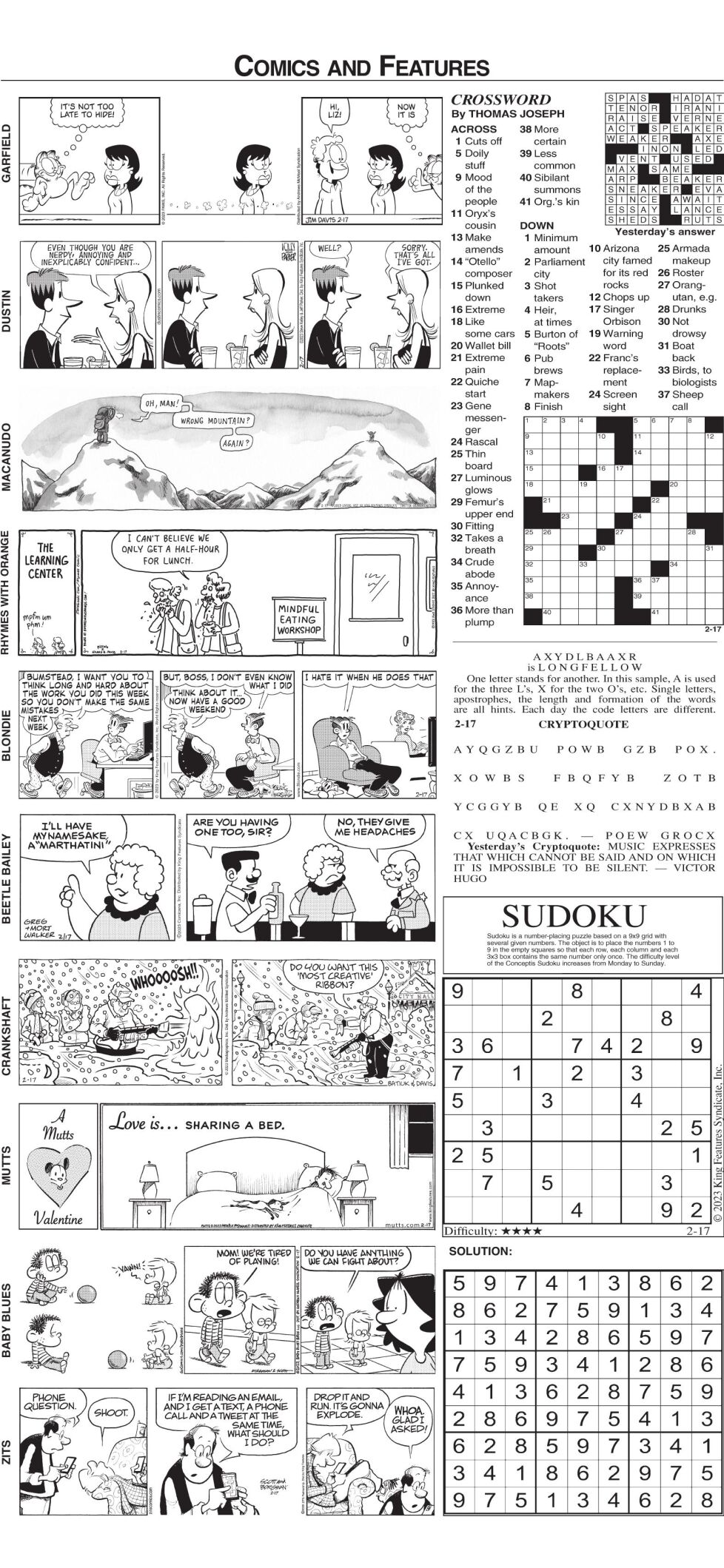 Comics Fri 2-17-23 | Comics | washtimesherald.com
