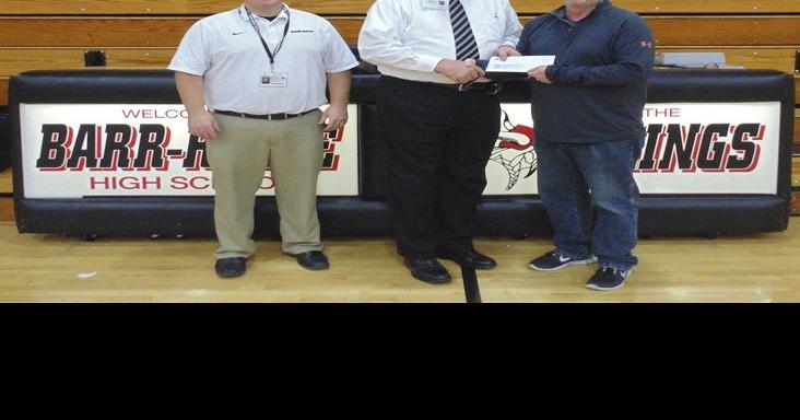 DCH donates to Barr-Reeve Athletics | Local News | washtimesherald.com