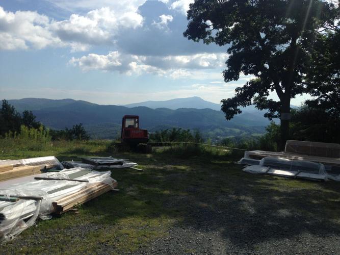 New home built on legendary "red dot house" property | Mountain Times ...