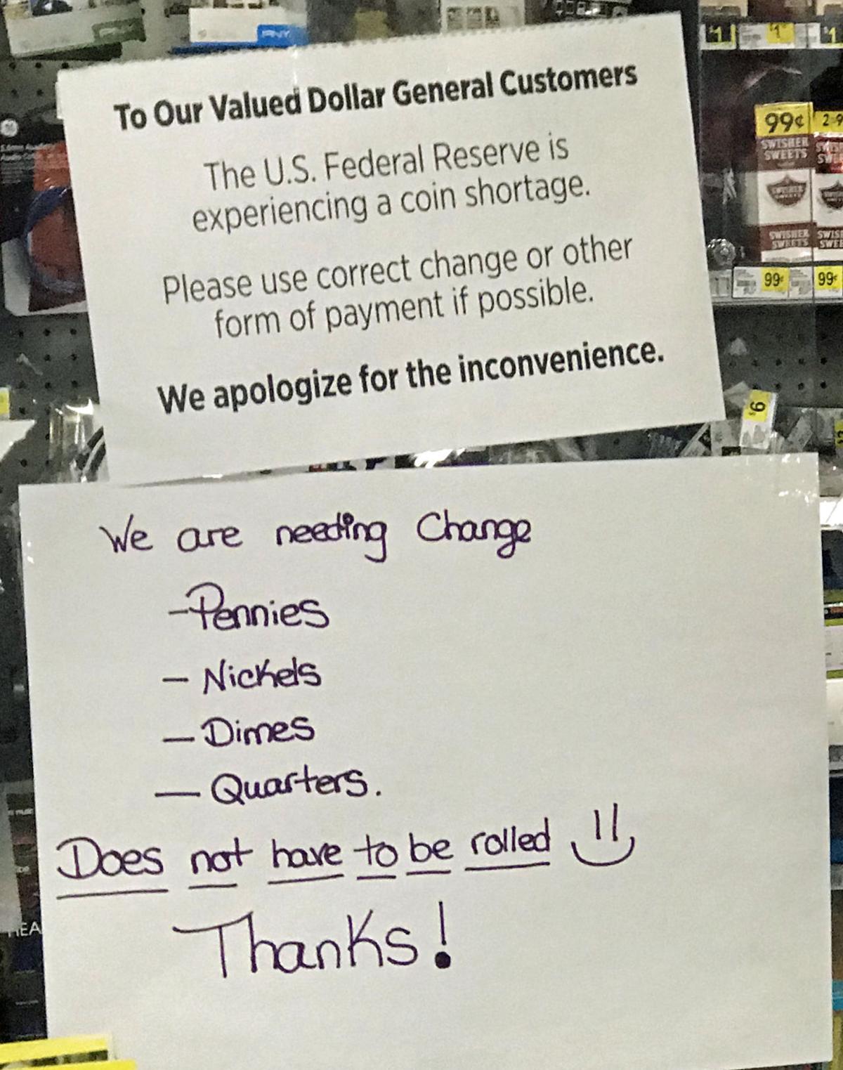 Widespread coin shortages a symptom of pandemic | Covid19 ...