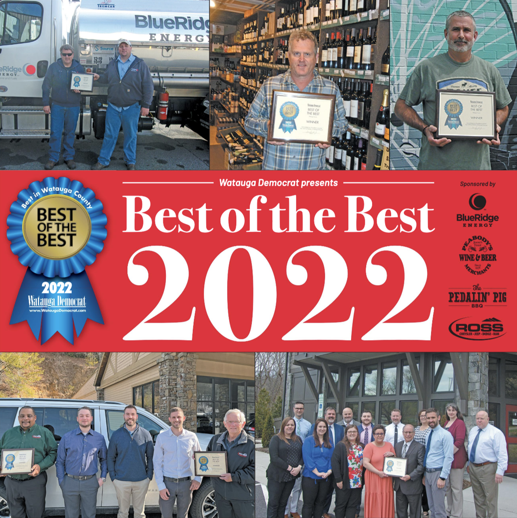 Watauga Democrat announces Best of Best awards | Local News ...