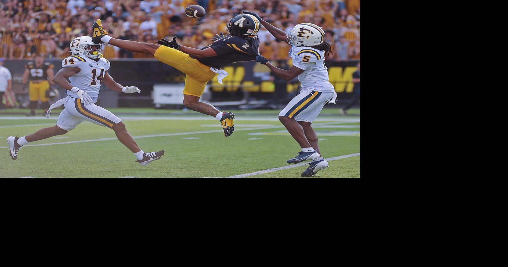 Mountaineers pull away from ETSU in season opener | ASU Sports ...