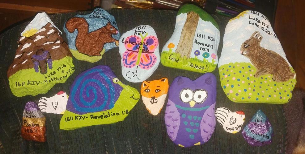 Hidden painted rocks trend takes over Watauga | Community ...