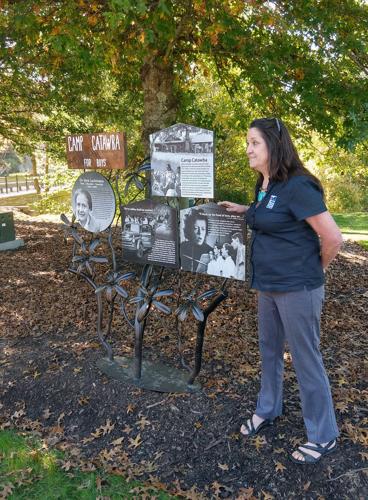 Blue Ridge Parkway and Blue Ridge Conservancy commemorate Camp Catawba ...