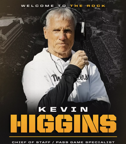 Higgins joins App State football as chief of staff, pass game ...
