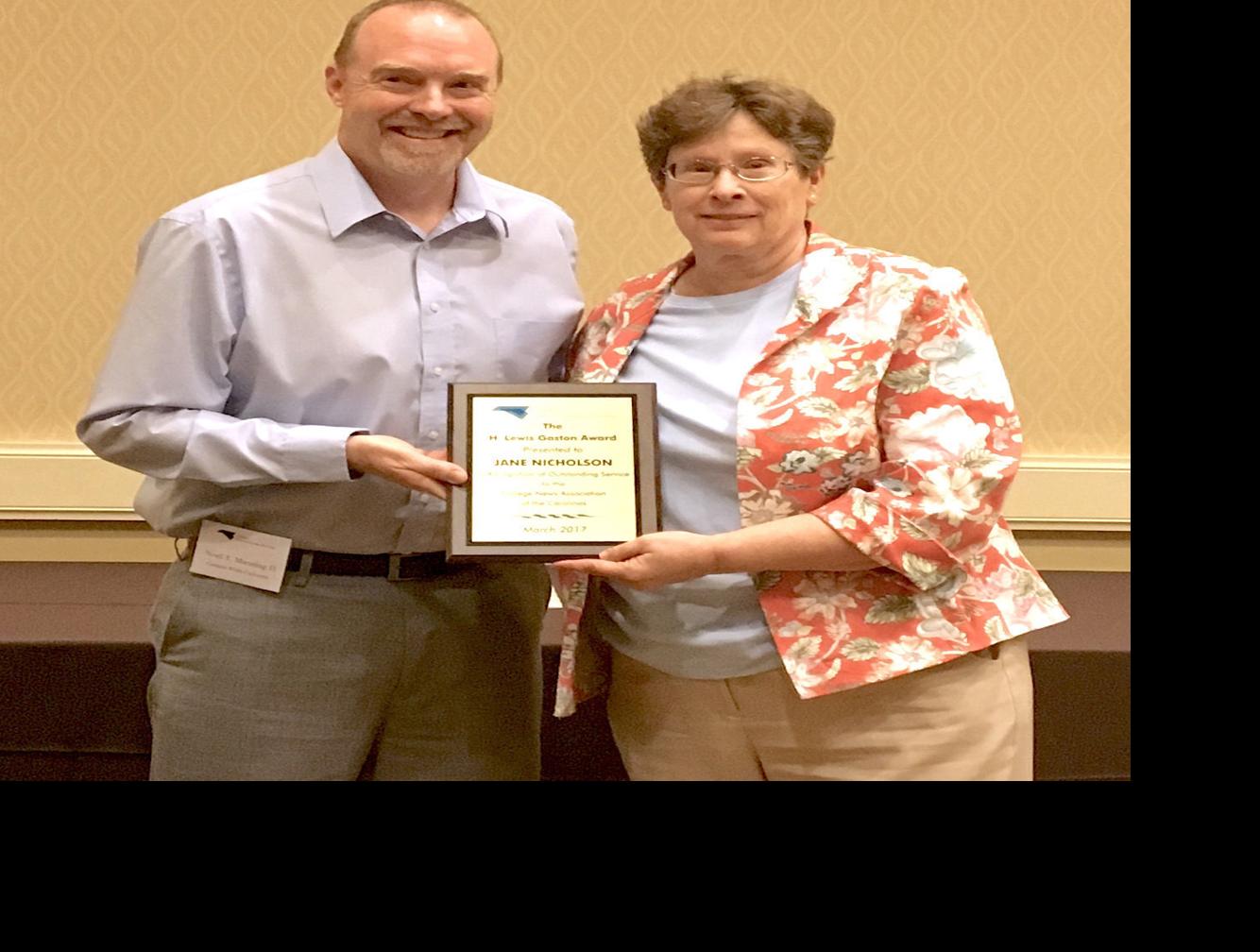 Jane Nicholson presented with CNAC Gaston Award | Blowing Rocket ...