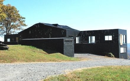 New home built on legendary "red dot house" property | Mountain Times ...