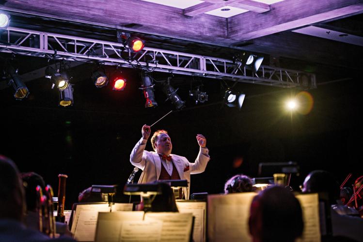 Balsam Range and Atlanta Pops Orchestra Ensemble performing at App ...