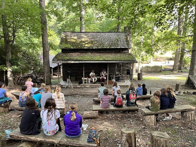 School groups explore new frontiers at Hickory Ridge History Museum ...