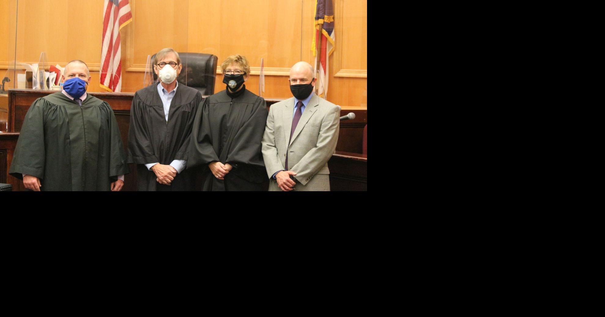 Three District Court judges sworn in for 24th Judicial District | News | wataugademocrat.com