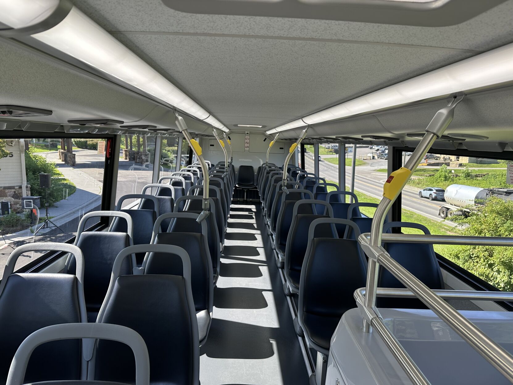 AppalCART debuts state's first public transport double-decker bus ...