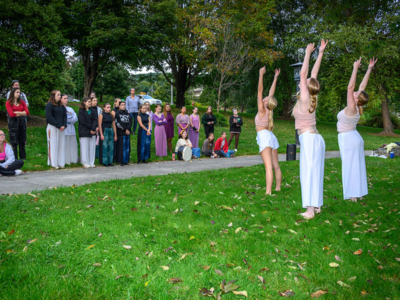 'Climate of Change: A Promenade Performance' featuring first year ...