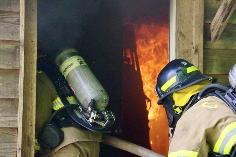 Cove Creek VFD hosts live burn training for multiple departments ...