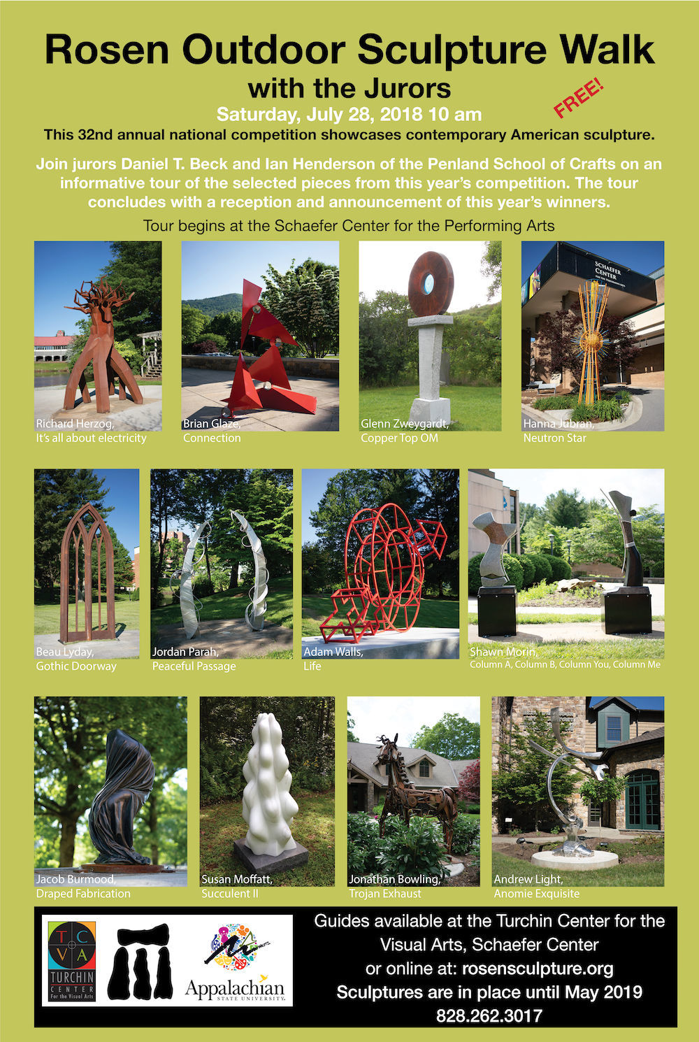Rosen Sculpture Walk set to take place at ASU | Art | wataugademocrat.com