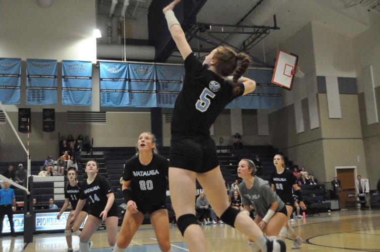 Elite Eight bound: Watauga volleyball overcomes late rally by Marvin ...