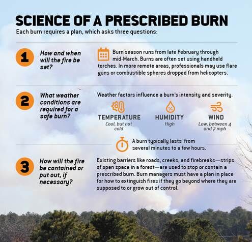 WCES updates community on prescribed burns after hazy few days | Local ...