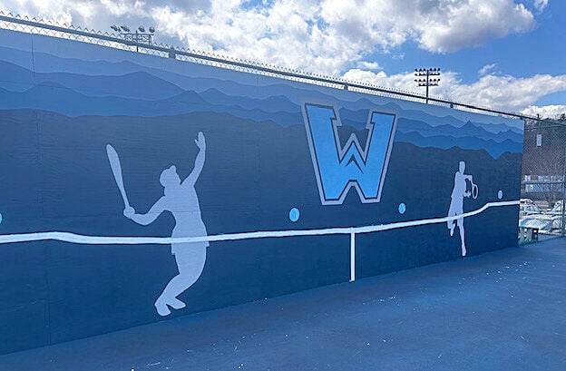 New tennis training wall installed at WHS | Sports | wataugademocrat.com