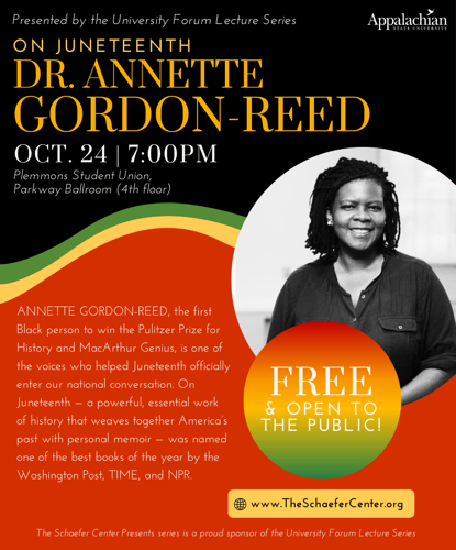 App State's Forum Lecture Series presents Pulitzer Prize-winning ...