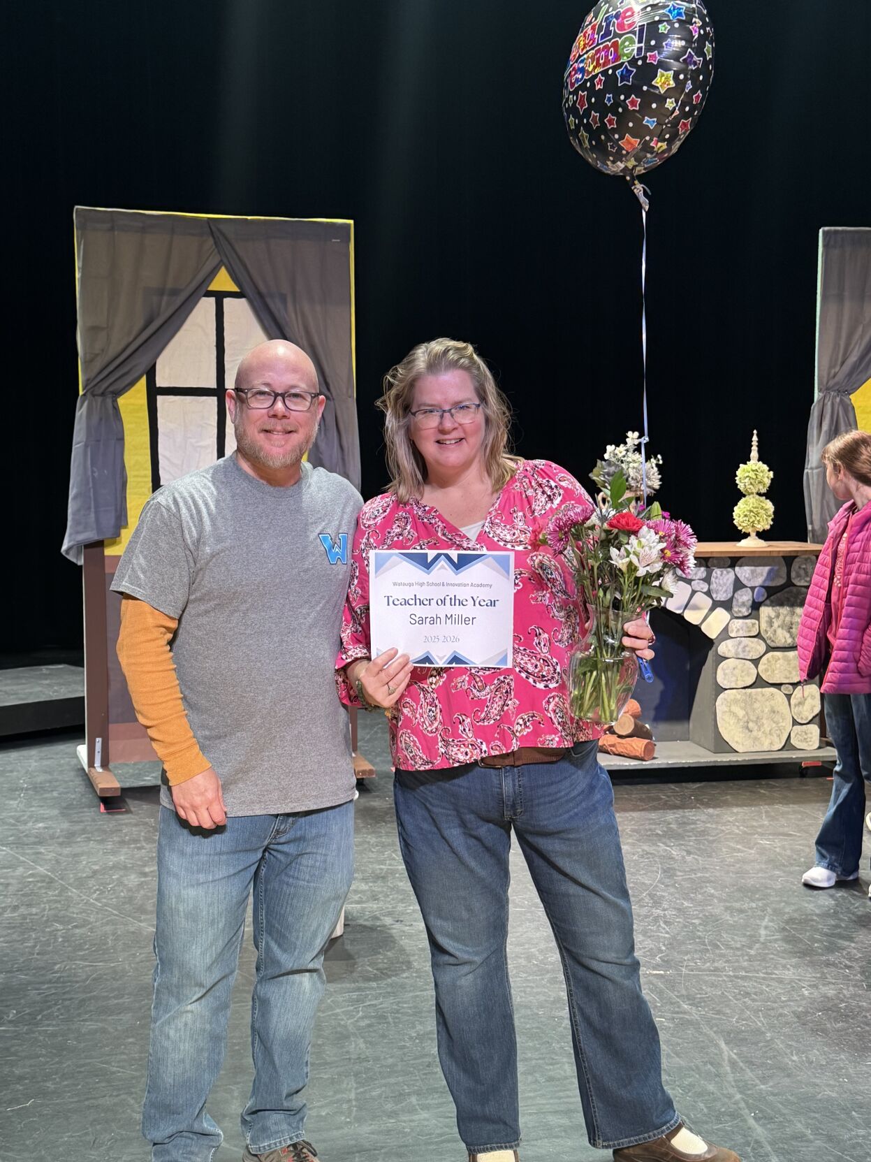 WHS theater teacher receives honorable mention for recognition ...