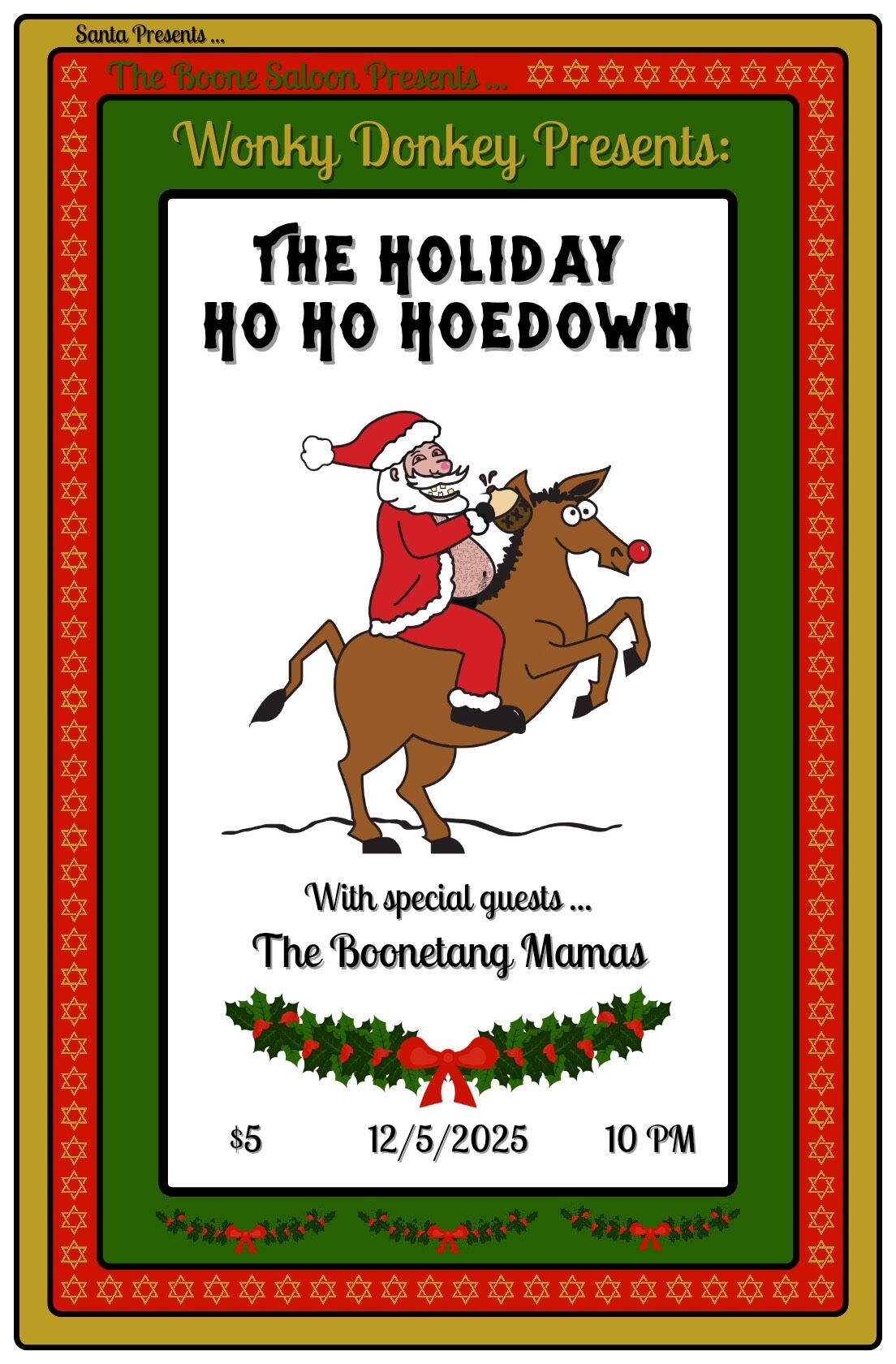 Wonky Donkey and The Boonetang Mamas hosting a fun night of music on ...