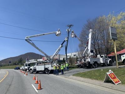 NRLP crews complete 'precision operation' to replace utility pole after ...