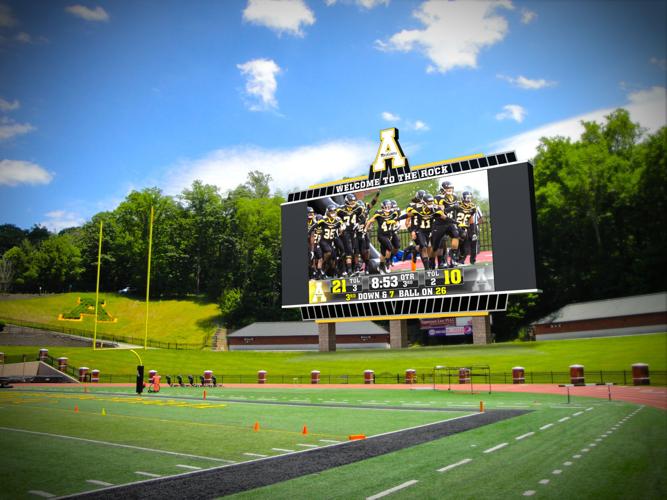 Kidd Brewer video board rises closer to completion | News ...