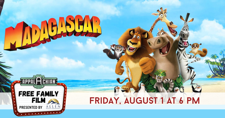 'Madagascar' being shown for free on Friday at App Theatre | Mountain ...