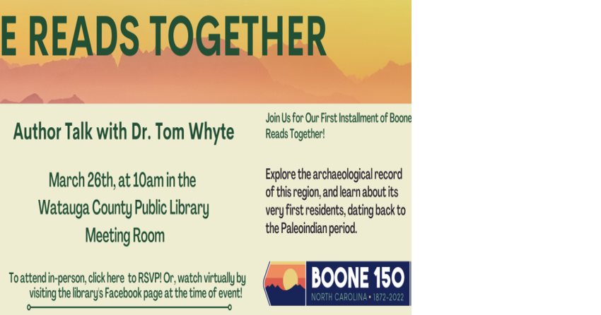 Watauga County Library to host local authors in a series to celebrate ...