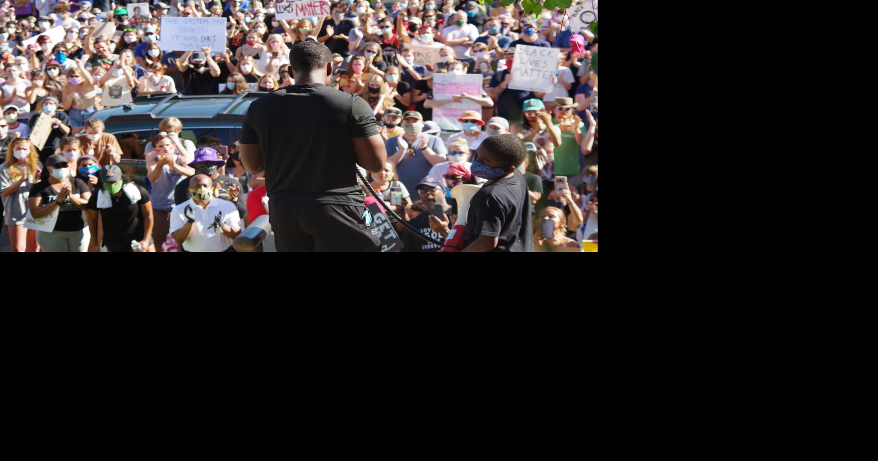 Protest of racial injustice, inequality draws 1,000 in Boone | News ...