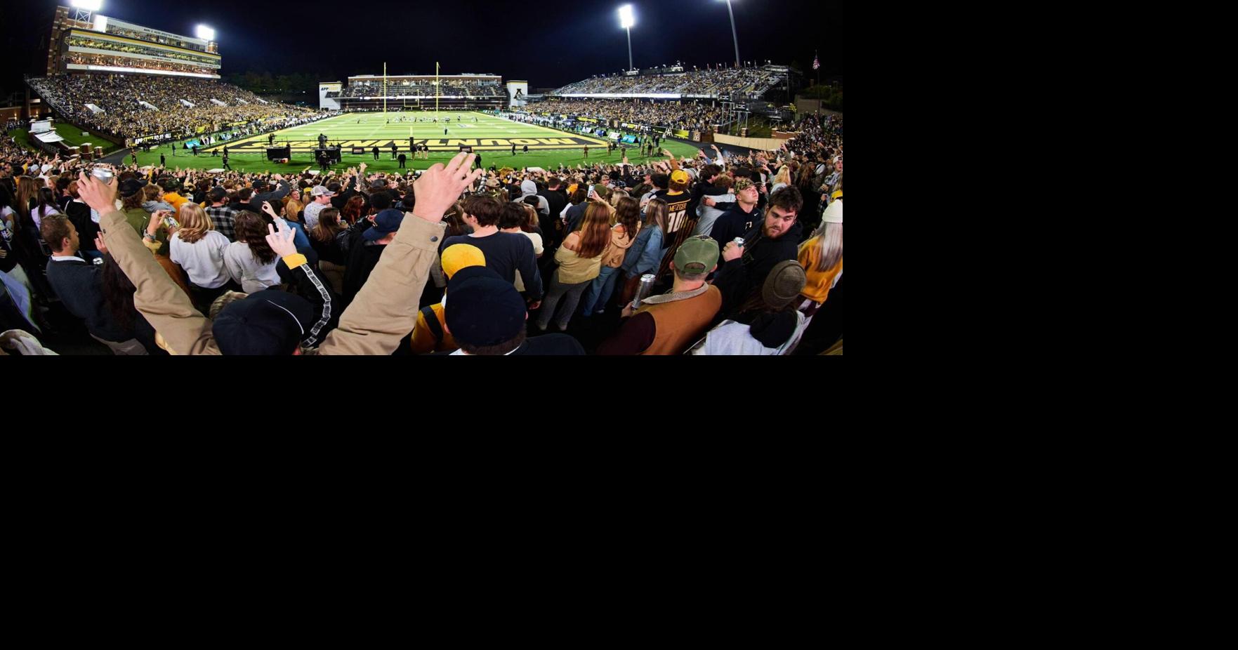 App State sells out of football season tickets, single-game tickets ...