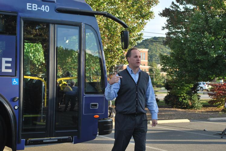 AppalCart unveils first electric bus | Local News | wataugademocrat.com