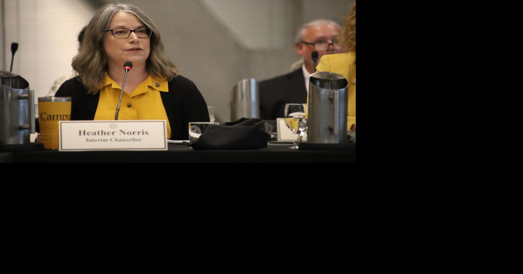Interim chancellor Norris touts enrollment numbers, student success at ...