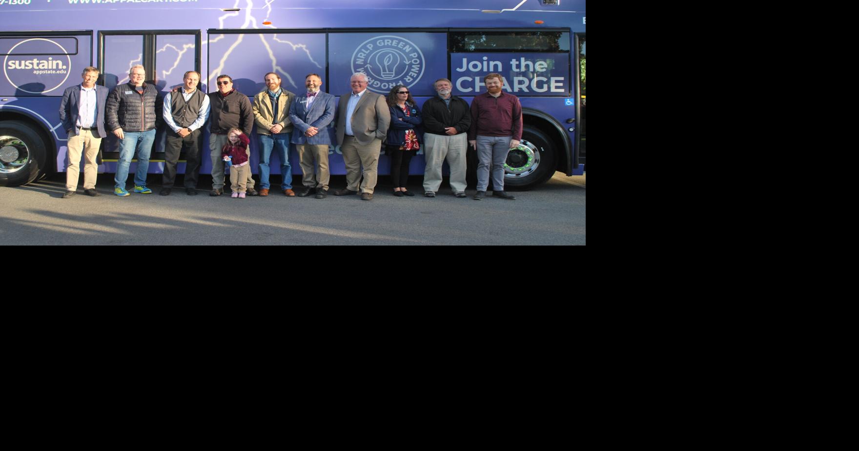 AppalCart unveils first electric bus | Local News | wataugademocrat.com