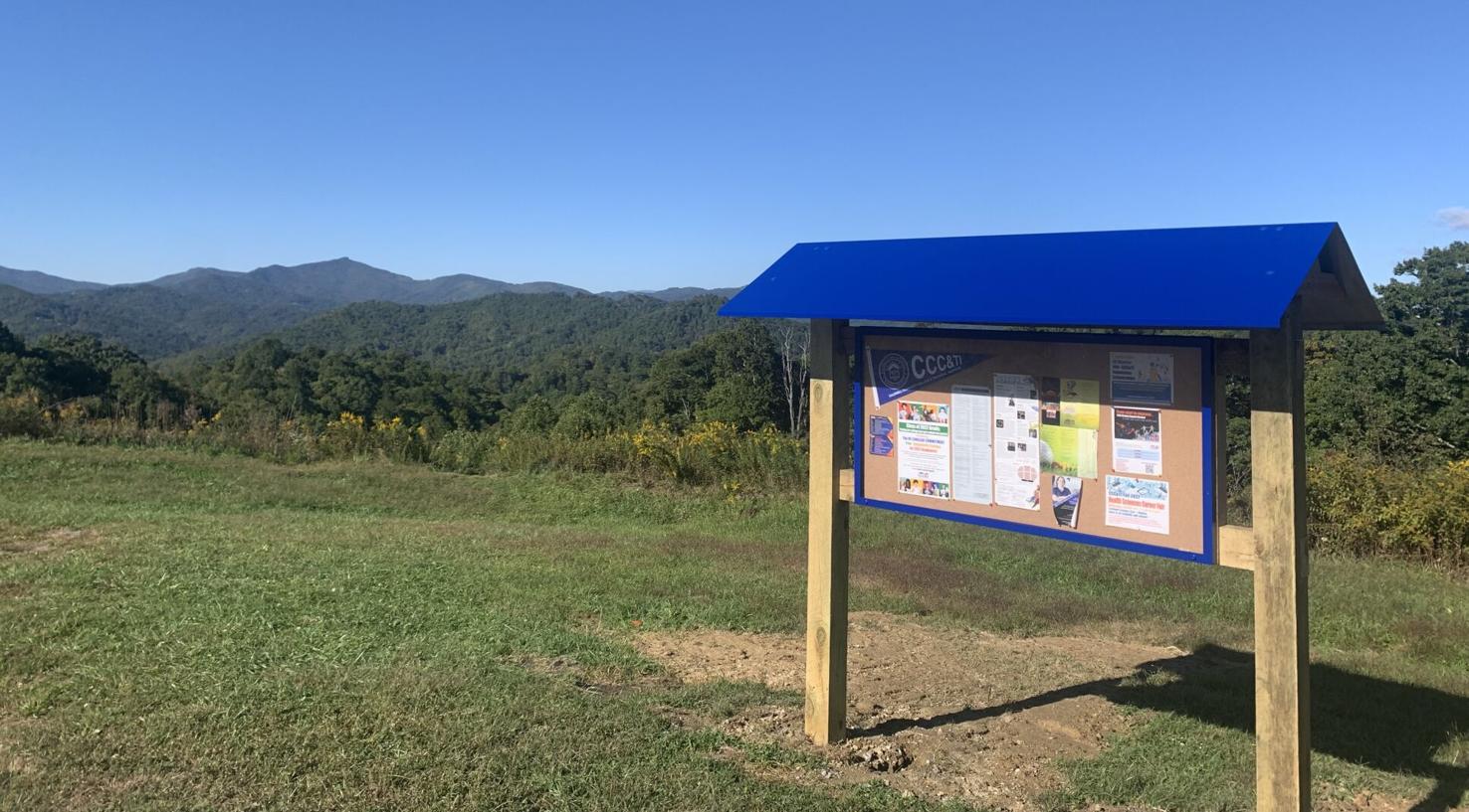 CCC&TI installs kiosk at popular overlook | Local News ...
