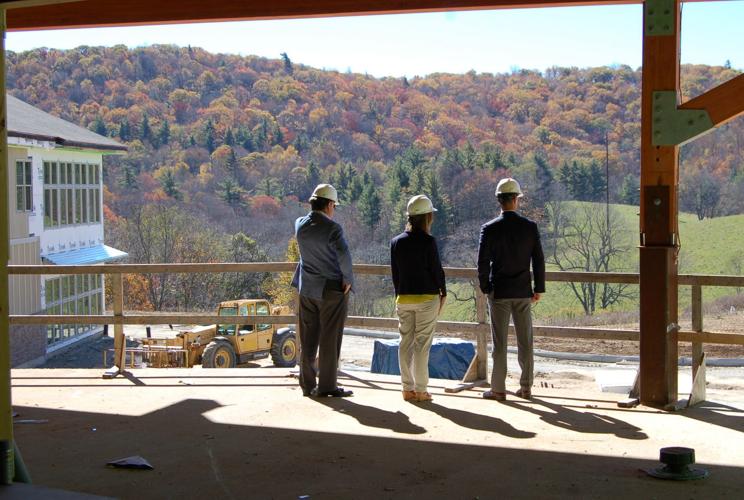Foley Center hosts 'topping out' ceremony | Blowing Rocket ...