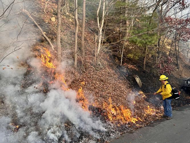 Vehicle fire ignites brush, burns more than an acre in Deep Gap | Local ...