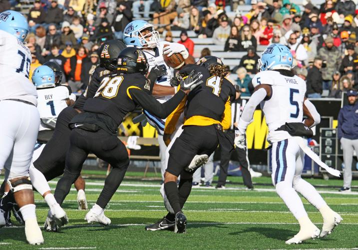 App State climbs above .500 with a 27-14 win over conference rival Old ...