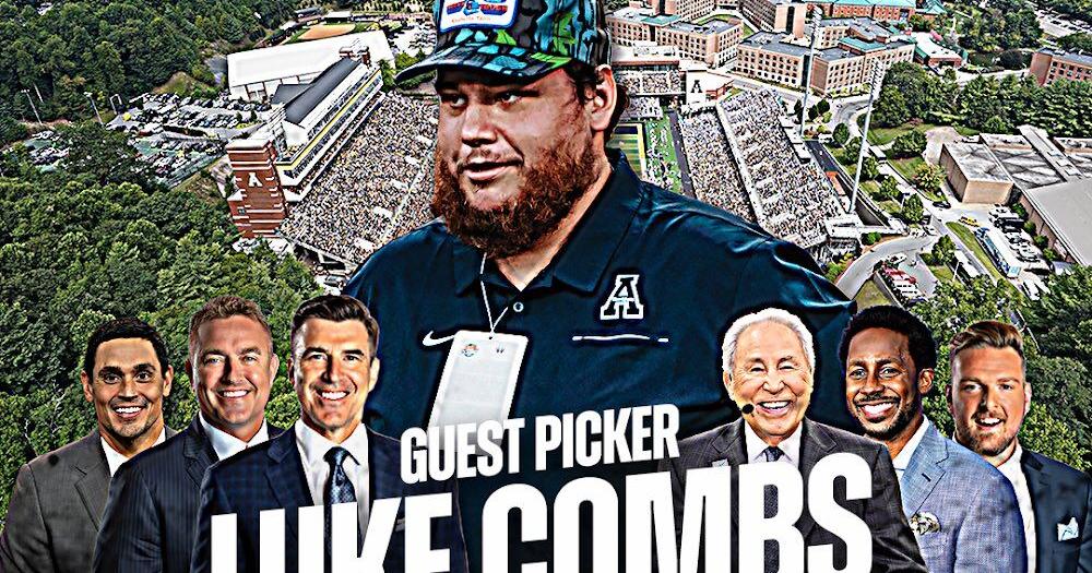 Luke Combs coming back to Boone, will be guest picker for ESPN's ...