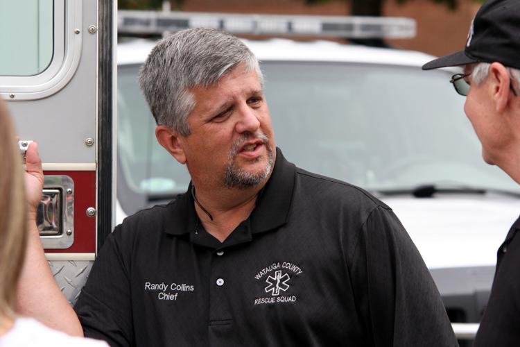 New Rescue Squad memorial honors the memory of Randy Collins, Travis ...