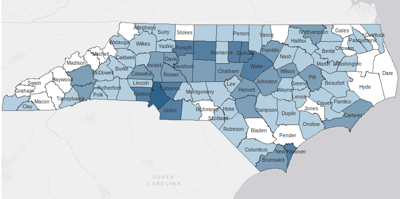 COVID-19 cases in NC rise to 1,716, with 15 dead | News ...