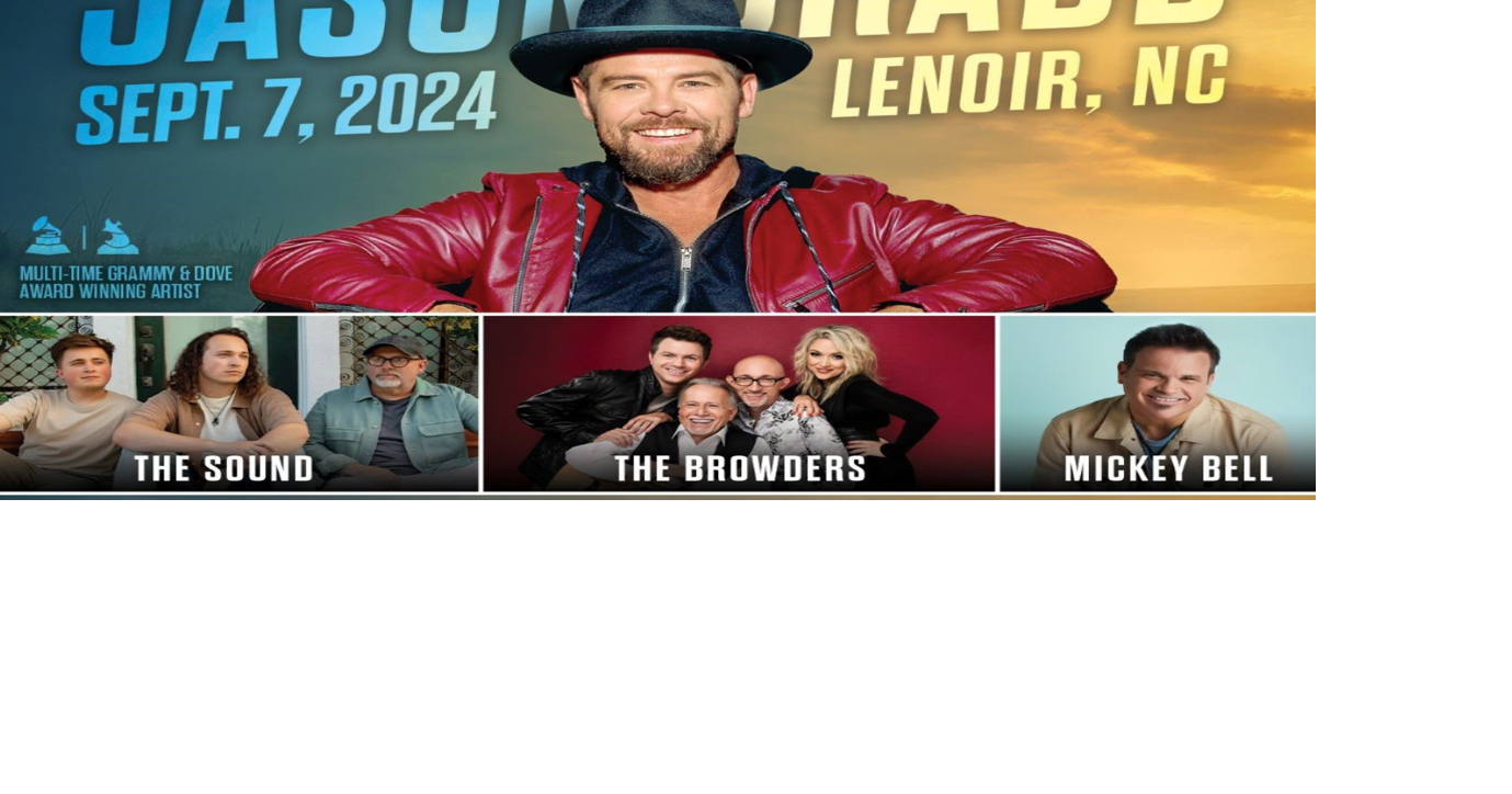 Grammy Award winner Jason Crabb playing in Lenoir Sept. 7 | Mountain ...